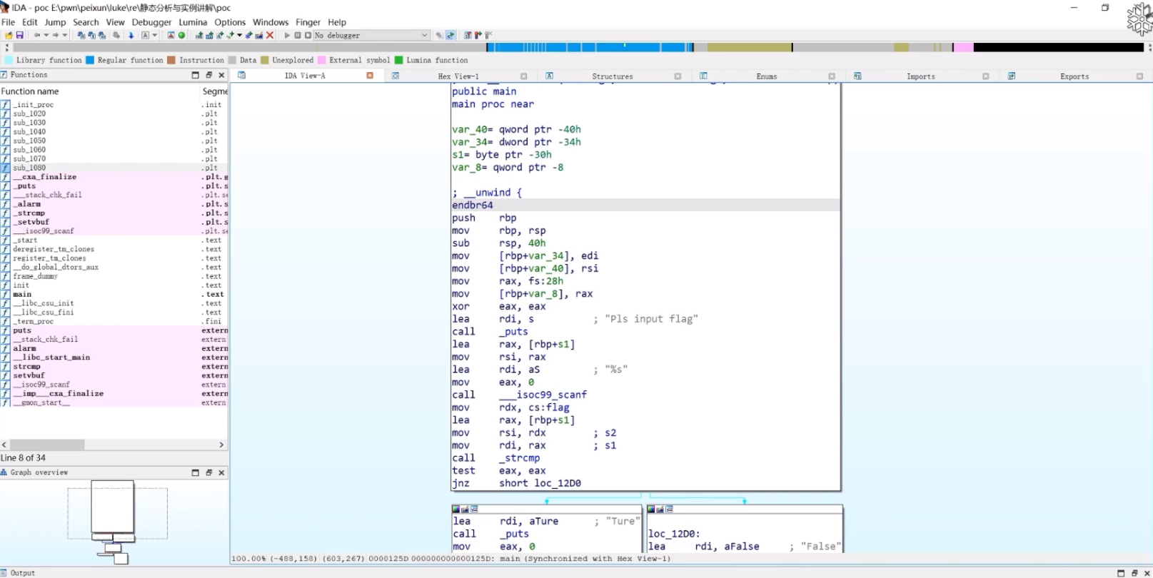 reverse与pwn基础 | Etranfire's blog